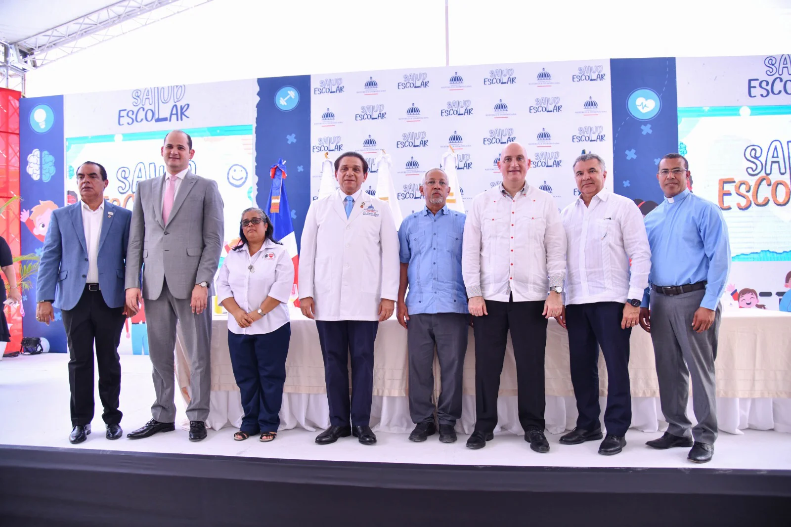 INABIE respalda Programa de Salud Escolar